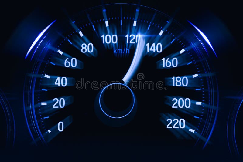 Excess of Speed on the Night Highway Stock Photo - Image of auto ...