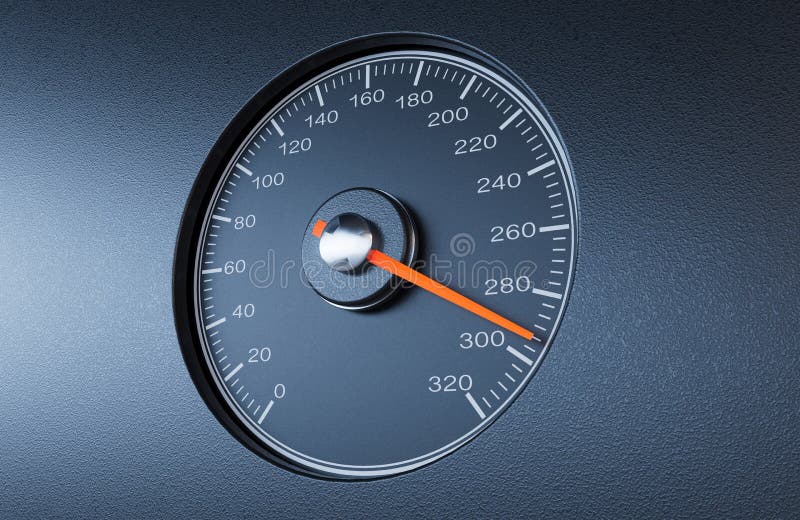 Speedometer Fast stock illustration. Illustration of numbers - 261381864