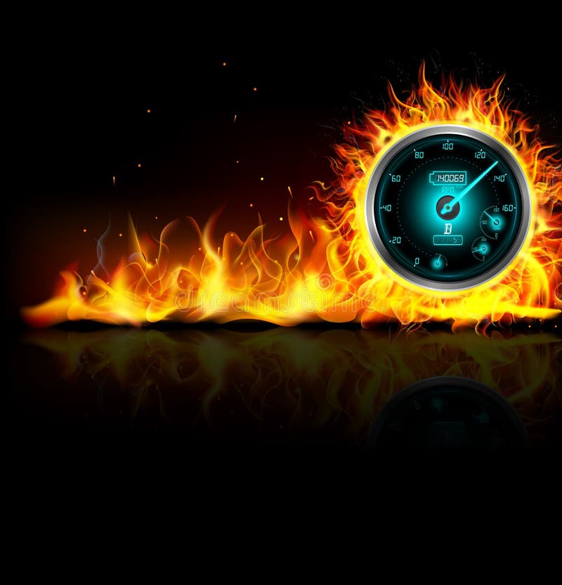Fire Tachometer Stock Illustrations – 108 Fire Tachometer Stock ...