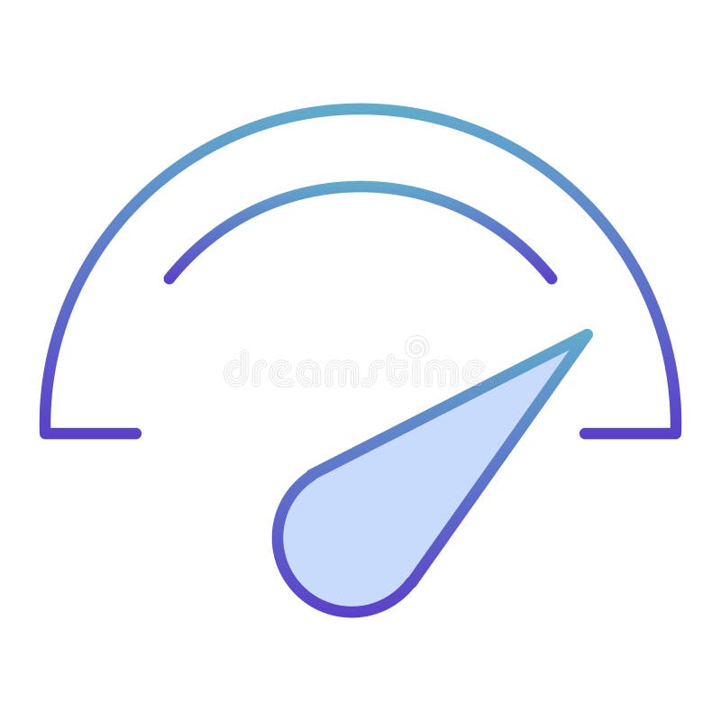 Speedometer Flat Design Blue Stock Illustrations – 435 Speedometer Flat ...