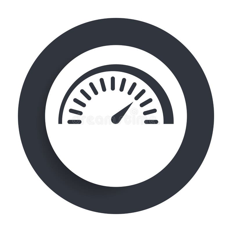 Speedometer Vector Round Icon Stock Illustrations – 1,250 Speedometer ...
