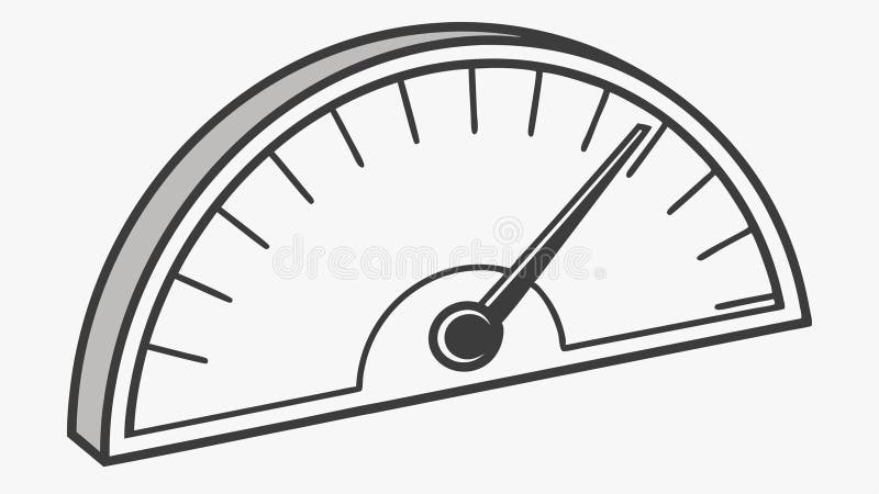 Speedometer Gauge, Performance and Measurement, Vector Design Generative AI Stock Vector ...