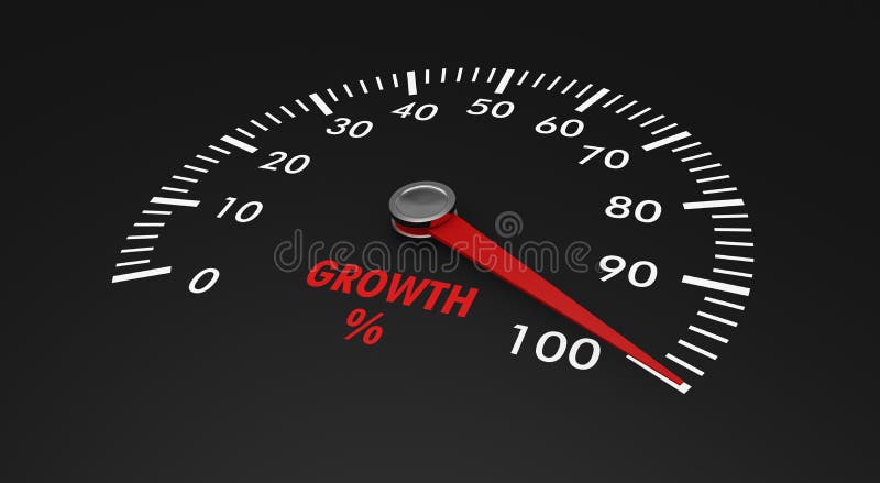 Growth Vision Strategy Execution Speedometer Stock Illustration ... Growth Vision Strategy Execution Speedometer Stock Illustration ...