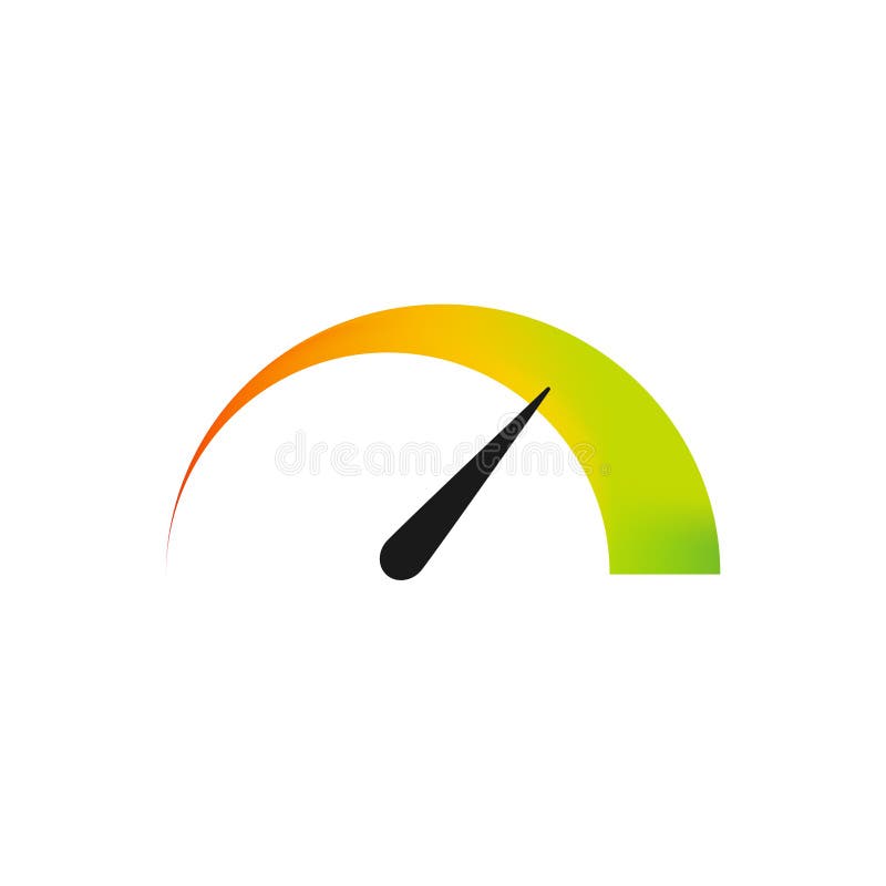 Speedometer Icon Control Meter, Logo Design. Vector Stock Vector ...
