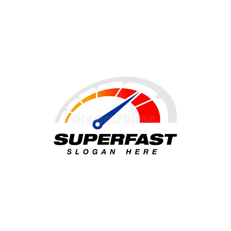 Speedometer Icon Design Template. Speed Indicator Vector Logo Design ...