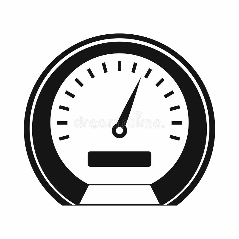 Speeding Race Car Black Simple Icon Stock Illustrations – 49 Speeding ...