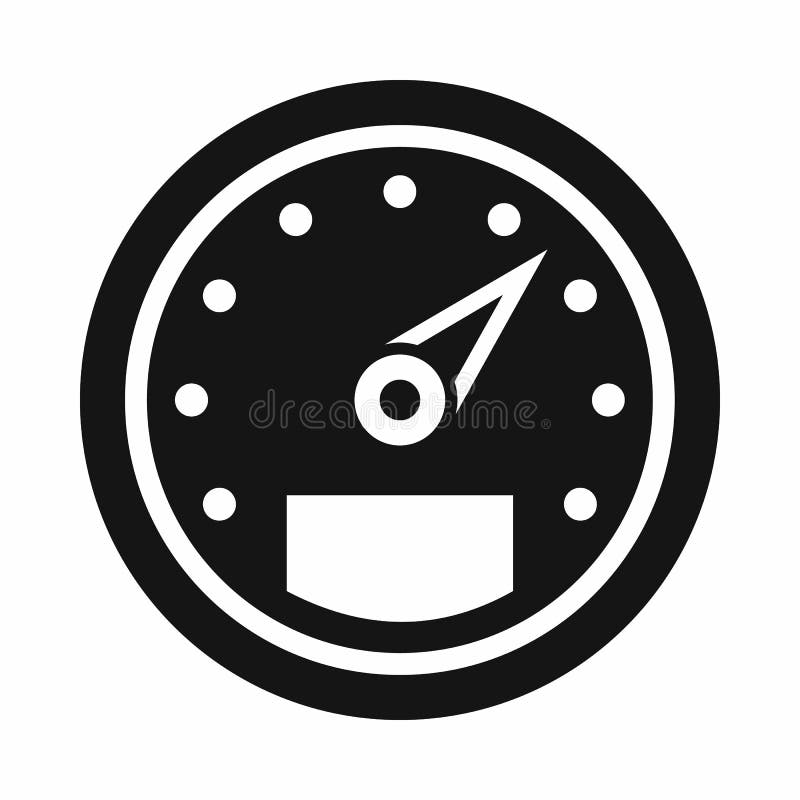 Speeding Race Car Black Simple Icon Stock Illustrations – 49 Speeding ...