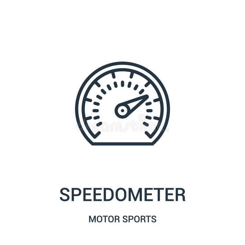 Speedometer Icon Vector from Web Design and Development Collection ...
