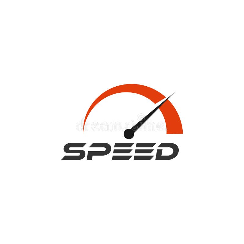 Speedometer Logo Graphic Design Template Vector Illustration Stock ...