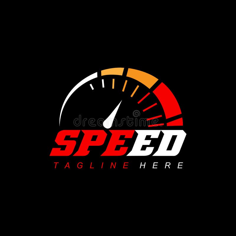 Speedometer Logo Icon Vector, Vehicle Speed Design, Design Illustration ...