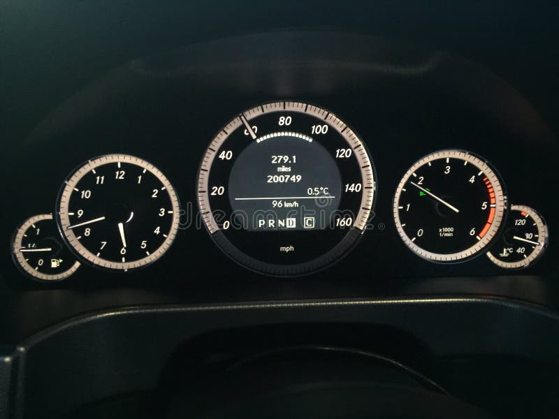 Speedometer stock photo. Image of 60speed, speedometermeterbenz - 70006380