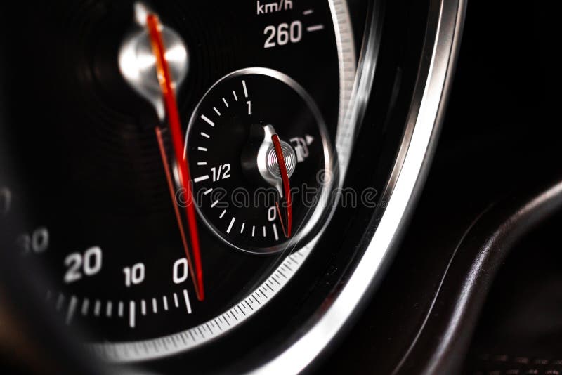 Speedometer of Modern Car Close-up View, Luxury Car Background Photo ... Speedometer of Modern Car Close-up View, Luxury Car Background Photo ...