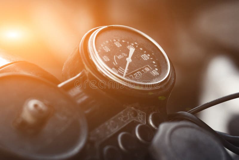 Speedometer for motorcycle stock image. Image of motorcycle - 267881955