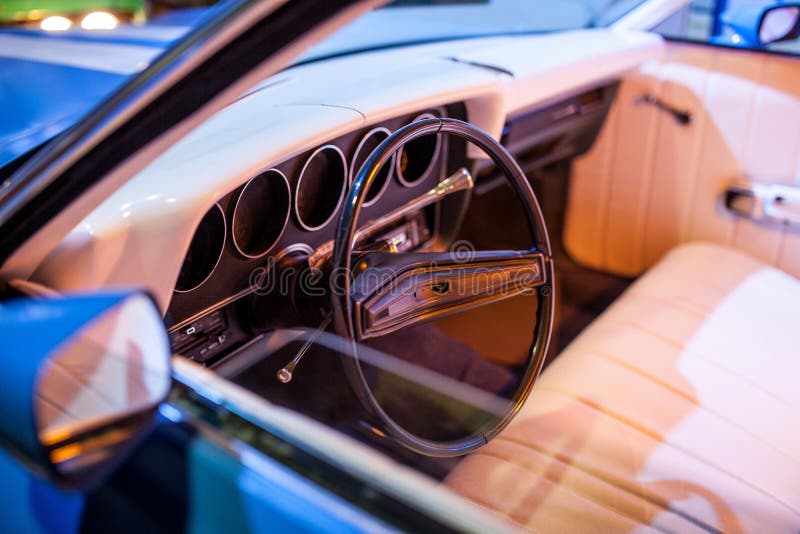 Retro car speedometer stock image. Image of antique - 177859475