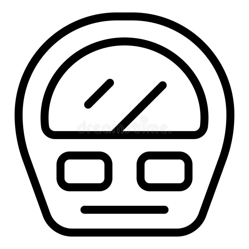 Speedometer Showing Speed Limit Icon Representing Transportation and ...