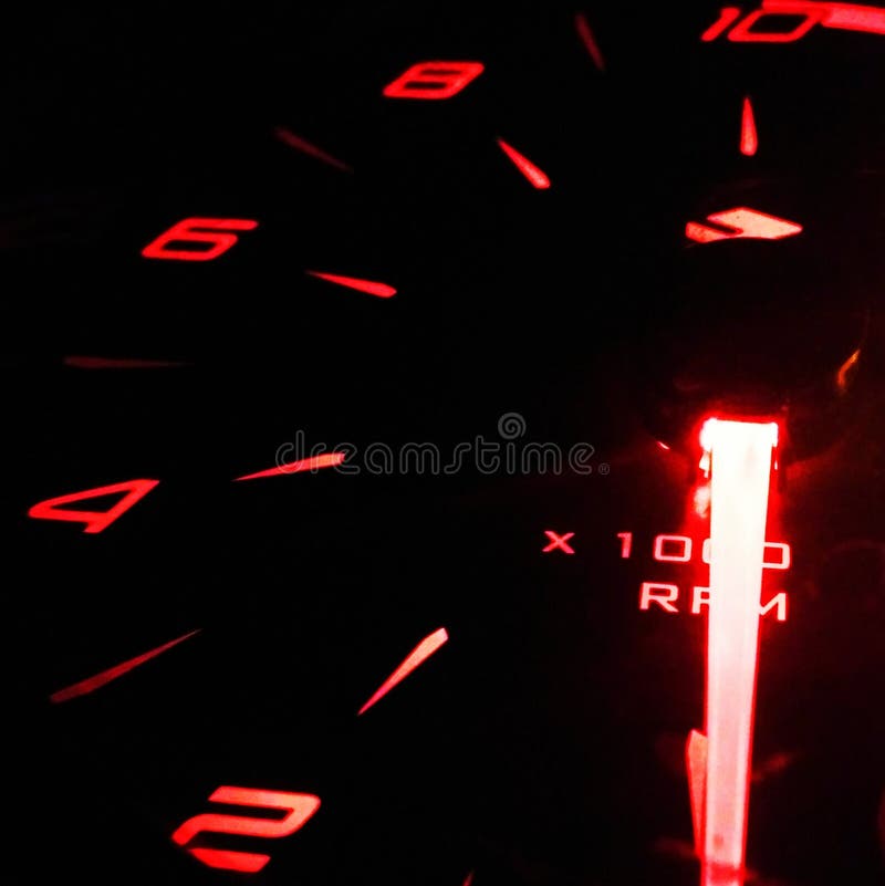 Speedometer stock image. Image of safe, redline, speedometer - 64041925