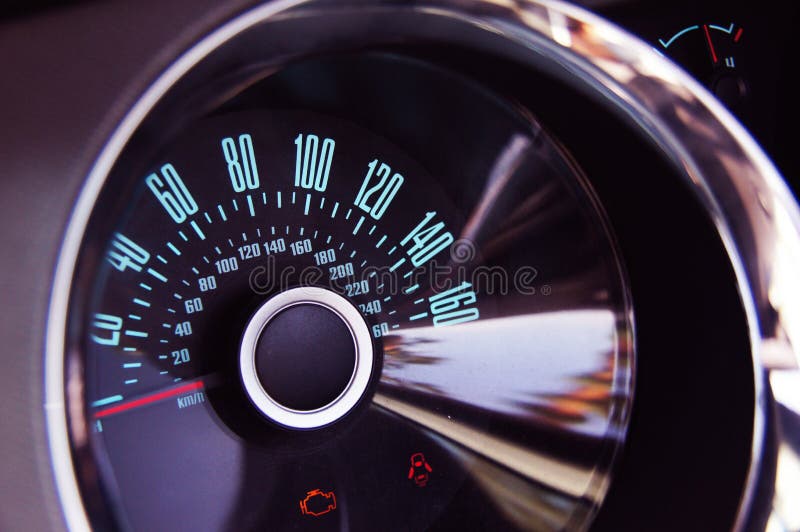 Speedometer stock photo. Image of luxurycar, carspeed - 99746976