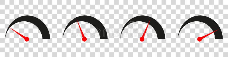 Speedometer, Tachometer Icon. Speed Indicator Sign. Internet Car Speed ...