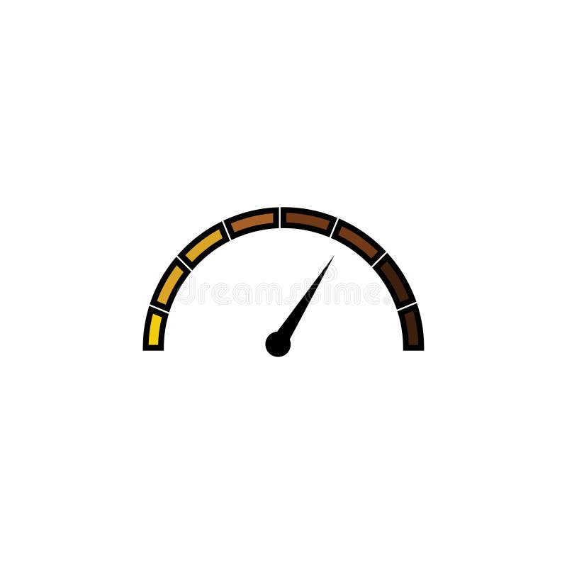 Speedometer Vector Graphic Design Illustration Template Stock Vector ...