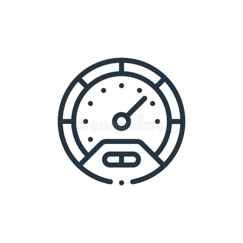 Speedometer Outline Stock Illustrations – 4,226 Speedometer Outline ...