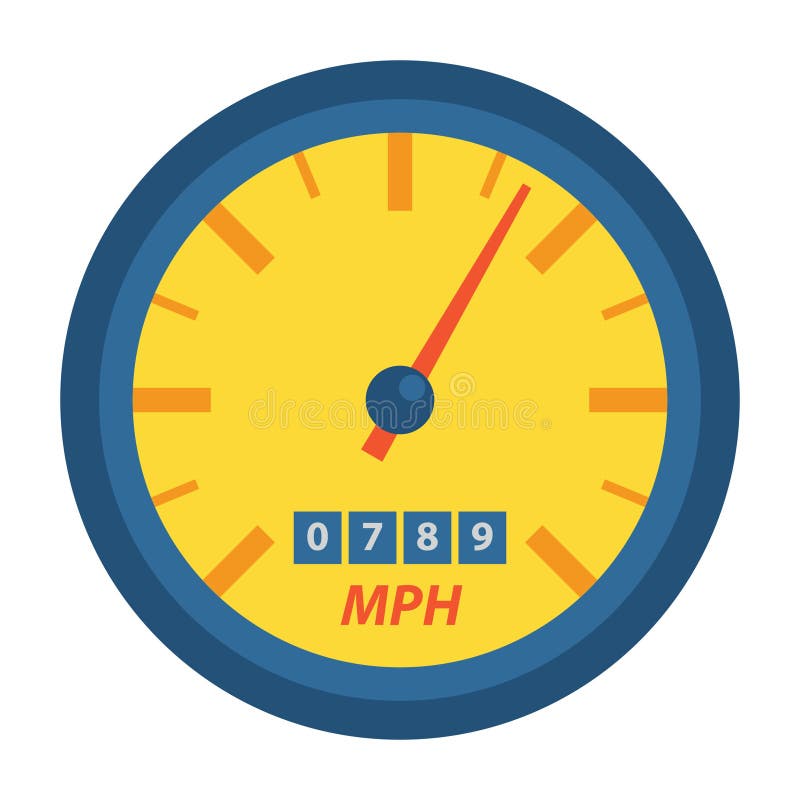 Speedometer. Vector Illustration Decorative Design Stock Vector ...