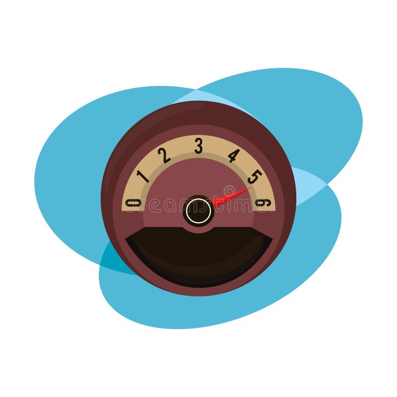 Speedometer. Vector Illustration Decorative Design Stock Vector ...