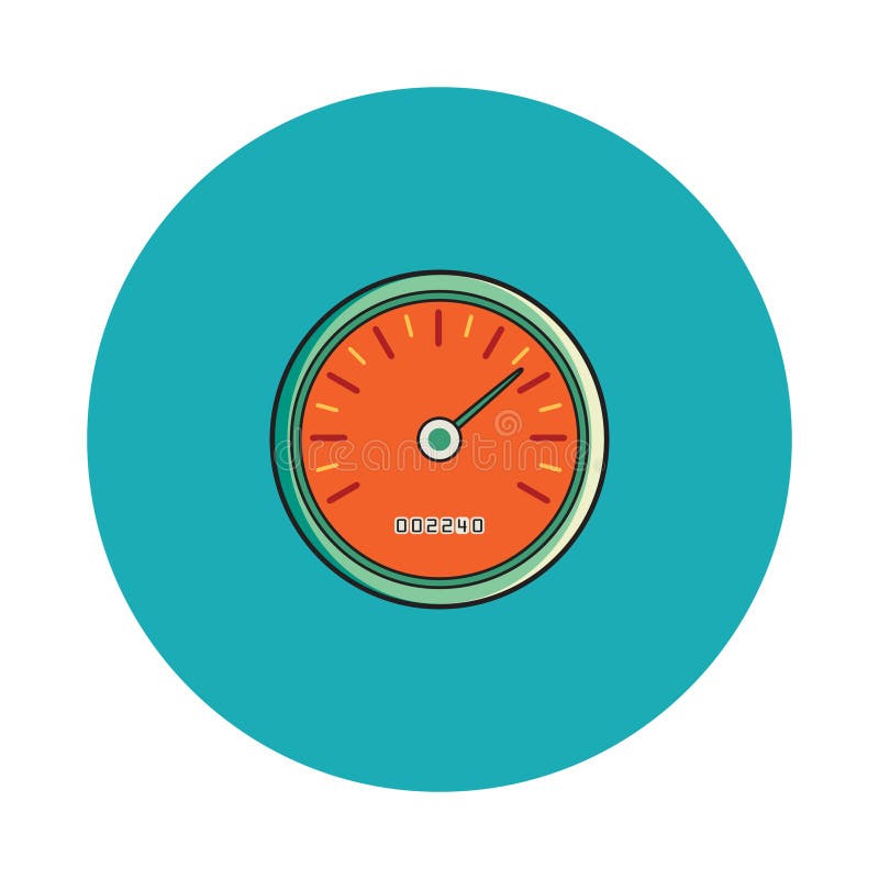 Speedometer. Vector Illustration Decorative Design Stock Vector ...
