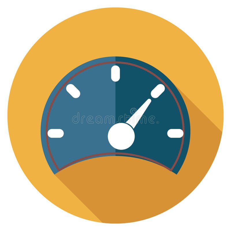 Speedometer. Vector Illustration Decorative Design Stock Vector ...