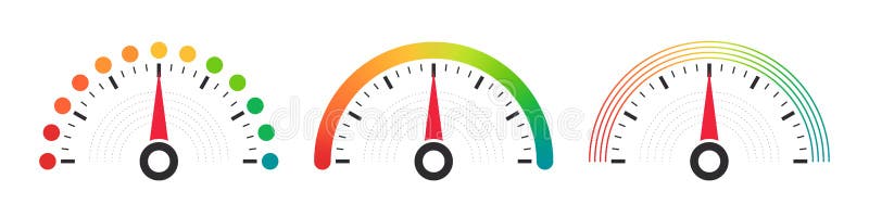 Speedometers. Mood Scale. Satisfaction Indicator. Performance ...