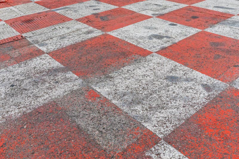 Speedway Checker Pattern stock photo. Image of europe - 163729744