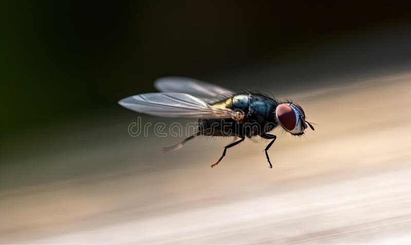 A Speedy Fly Darts through Nature with Lightning-fast Movements ...