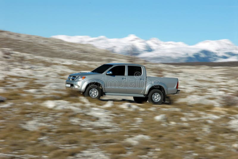 Speedy pick-up stock image. Image of adventure, speed - 31418153