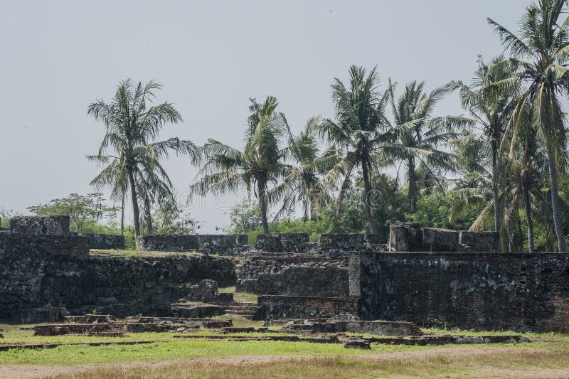 Speelwijk Fort, at Banten, West Java Editorial Image - Image of ...