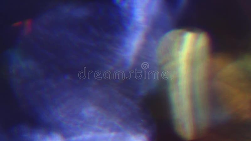 Spellbinding Distorted Light Leaks Iridescent Background. Stock Video ...
