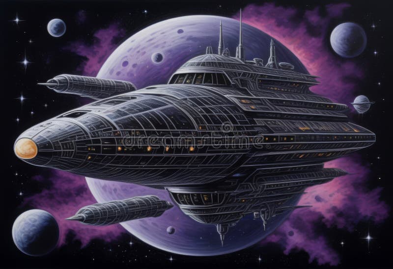 The Spellbinding Portrait of a Tech-Enchanted Witch Stock Illustration ...