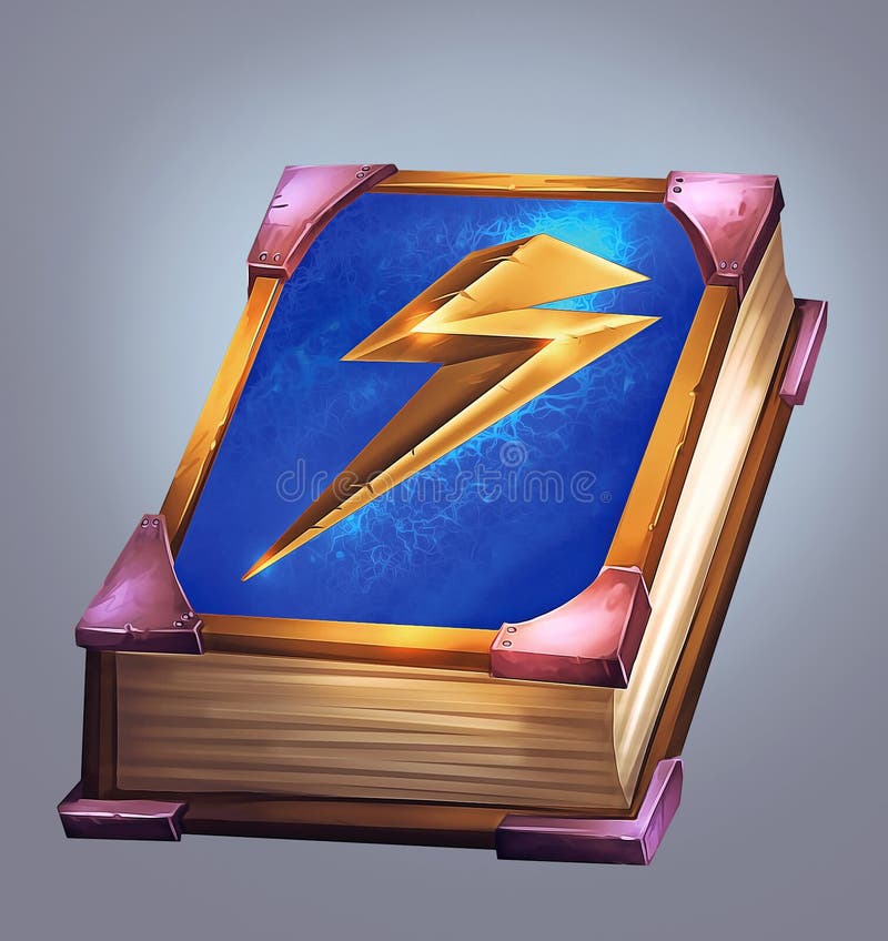Spellbook UI icon stock illustration. Illustration of spellbook - 64817155