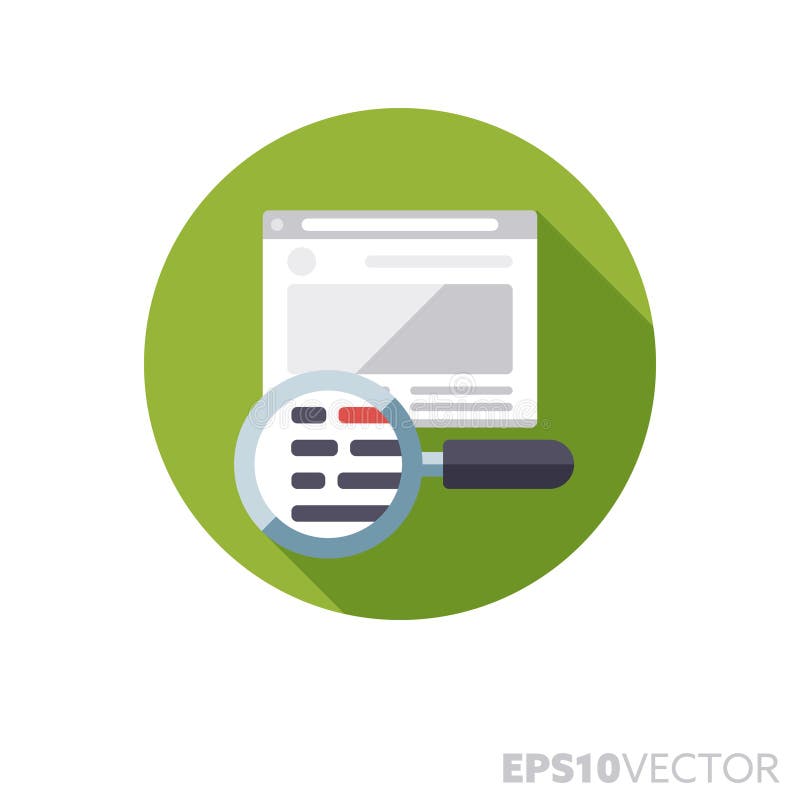 Magnifying Glass, Magnification UI Symbol Vector Line Icon Stock Vector ...