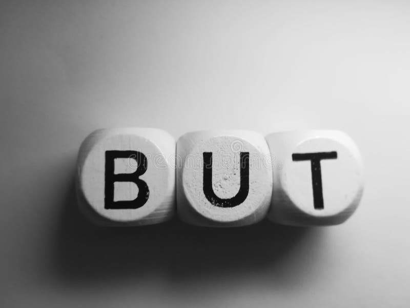 Word but spelled on dice stock image. Image of spelling - 122391993