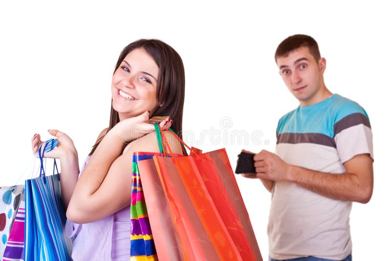 She spend all my money stock photo. Image of color, beautiful - 13273294