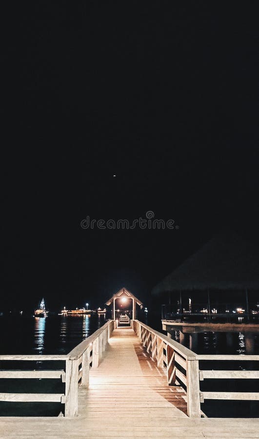 A nice moon at night stock photo. Image of discovery - 175639744