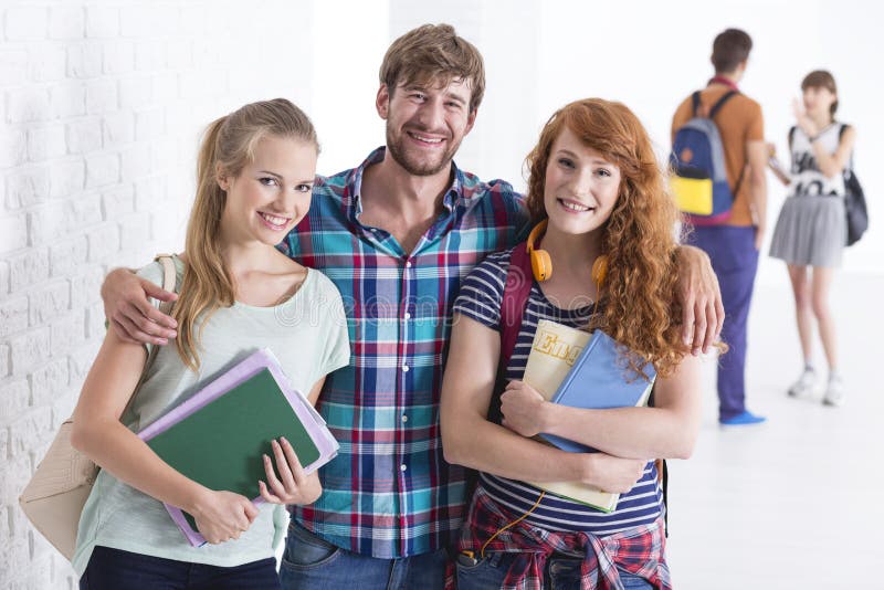 Spending Break Time with Friends Stock Image - Image of break, friends ...