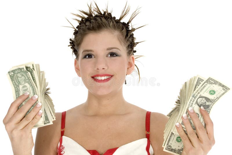 Spending Money stock photo. Image of person, allowance - 708138