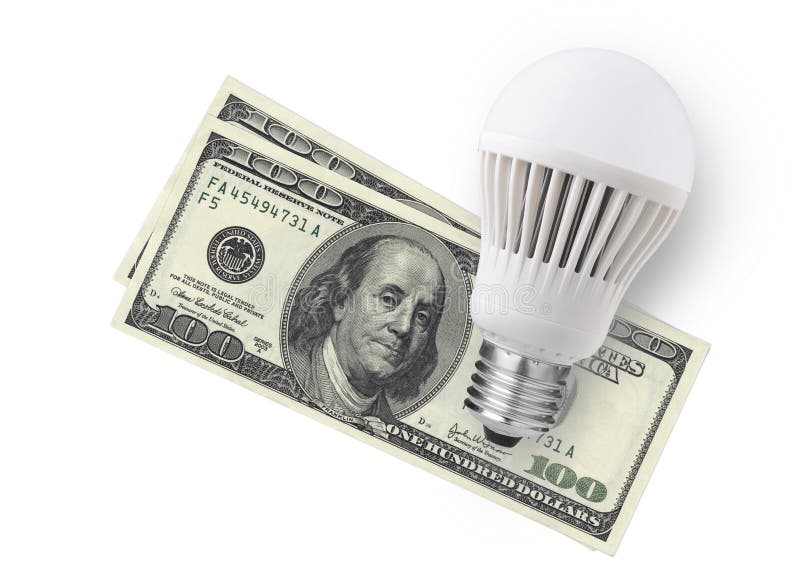 100 Dollar Bill Over Light Stock Photos - Free & Royalty-Free Stock ...