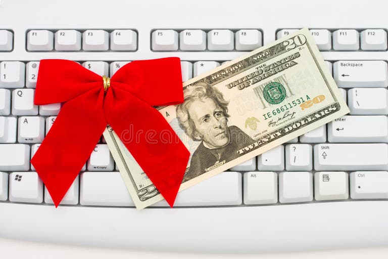 Spending Money Online stock photo. Image of paper, object - 6476010