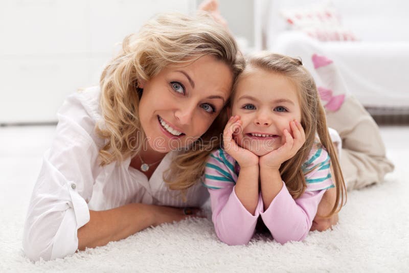 Happy mother and daughter stock photo. Image of family - 4703280