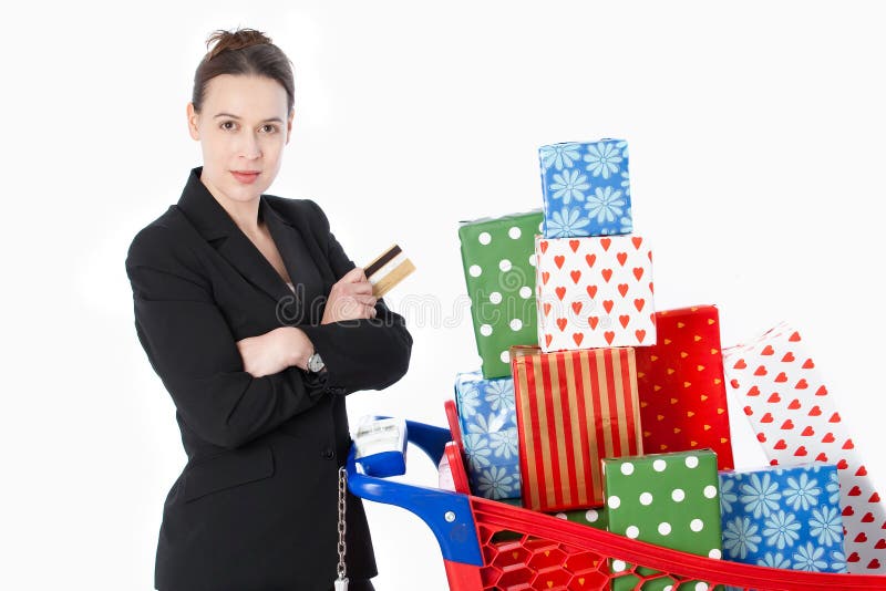 Spending spree stock photo. Image of money, market, choice - 8322292