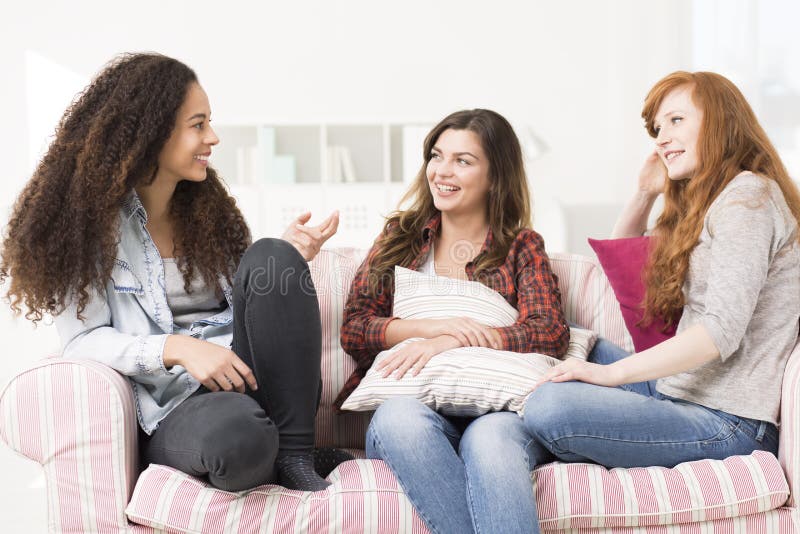 Spending Time with Best Friends Stock Image - Image of girlfriends ...