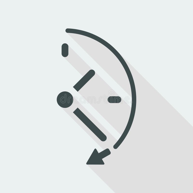 Spending Time Concept - Vector Web Icon Stock Vector - Illustration of ...