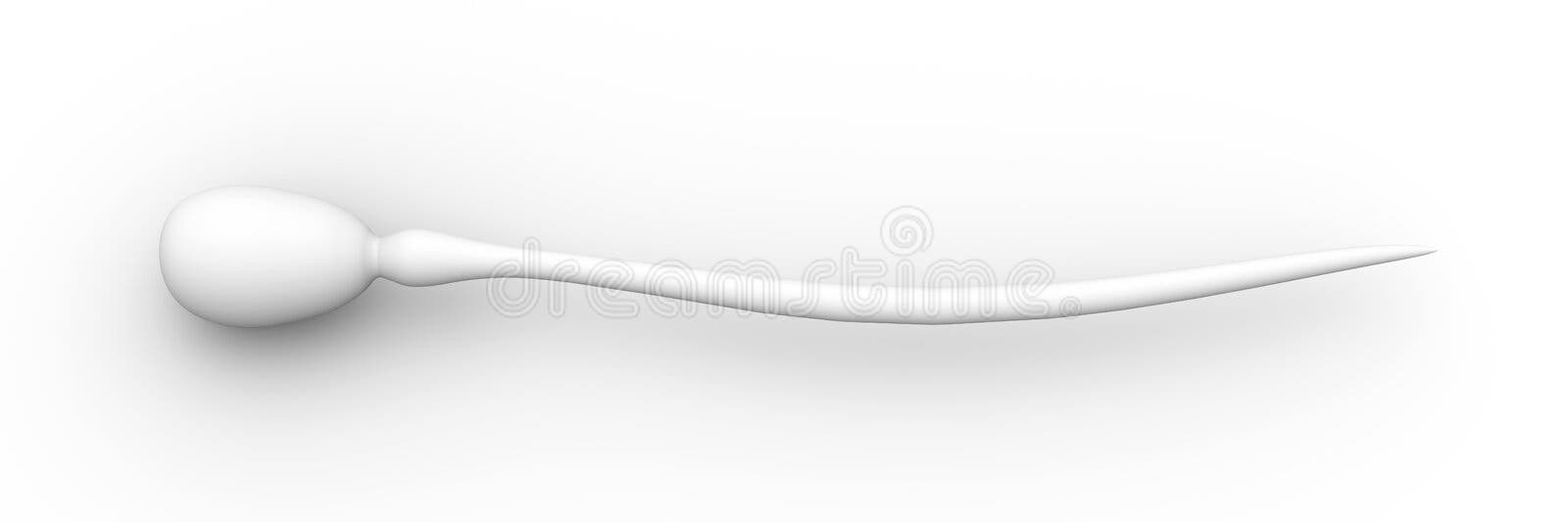 Sperm Cell stock illustration. Illustration of fertilize - 18920190