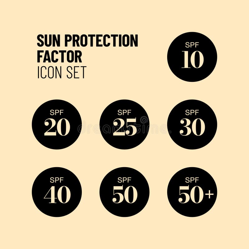 Spf Icon Set Stock Illustrations – 1,739 Spf Icon Set Stock ...